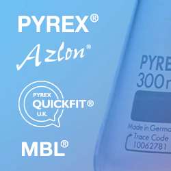 Your Chosen Supplier For Pyrex, Quickfit, Azlon and MBL