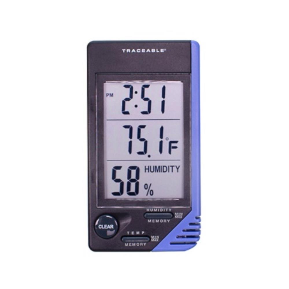 Traceable Thermometer with Clo | 90080-06 | TRACEABLE | SE