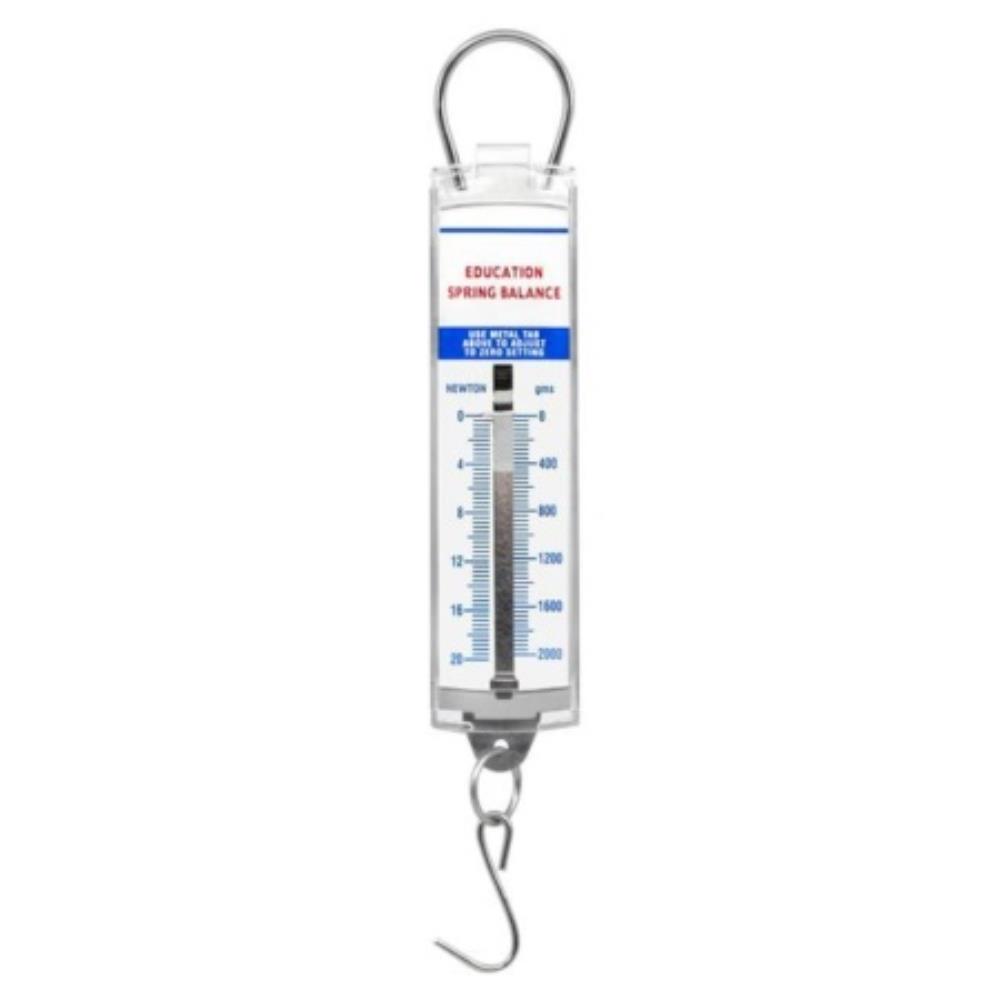 Spring Balance 2kg 20N Dual Sc | BAL8805 | EISCO | SE
