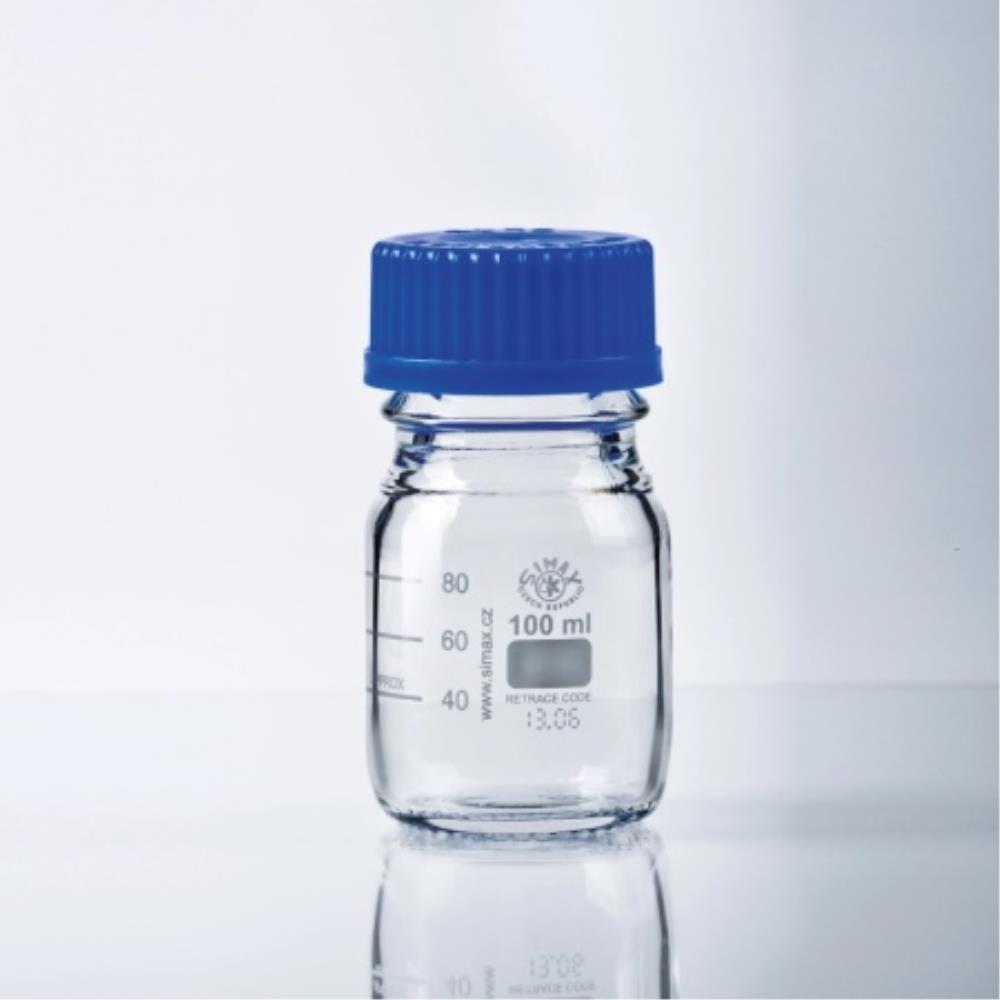 Simax Reagent Glass Bottle 100 | BOT53040 | SIMAX | SE