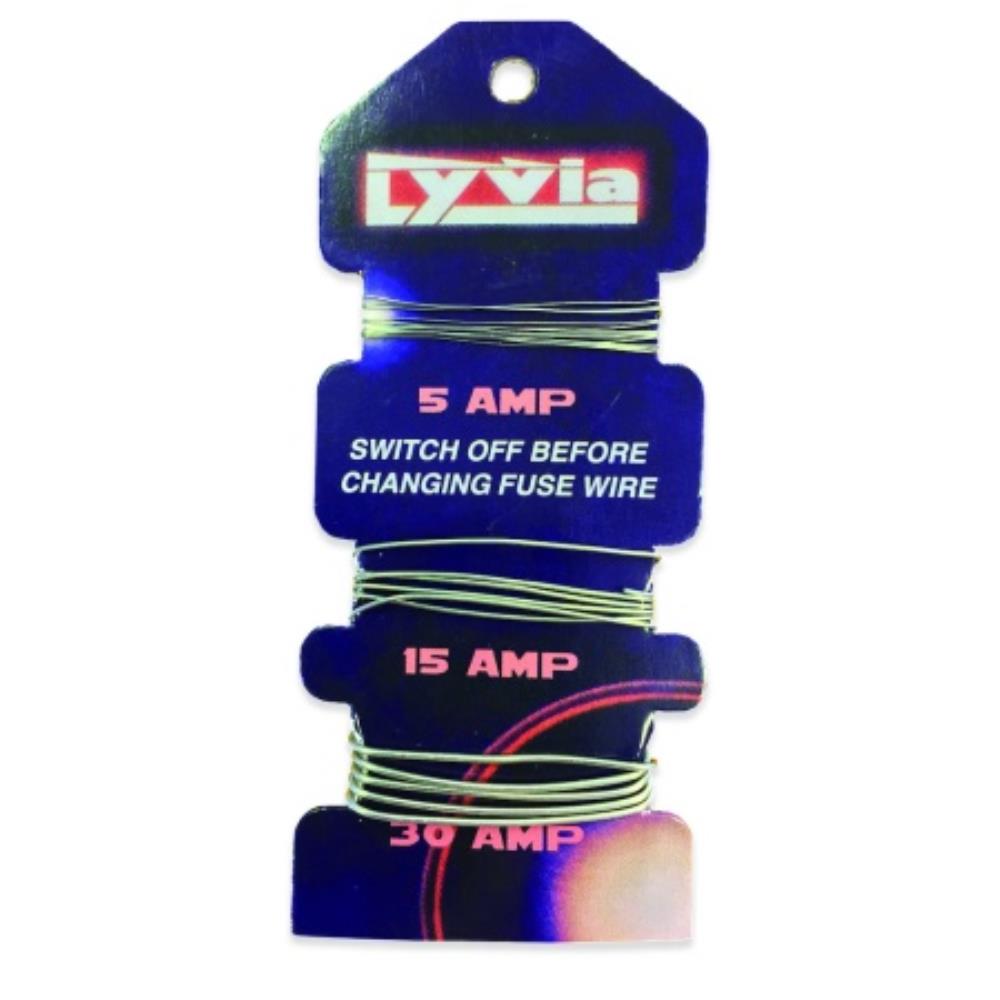 Fuse Wire Card - 5A/15A/30A | EL1048 | JPR ELECTRONICS | SE