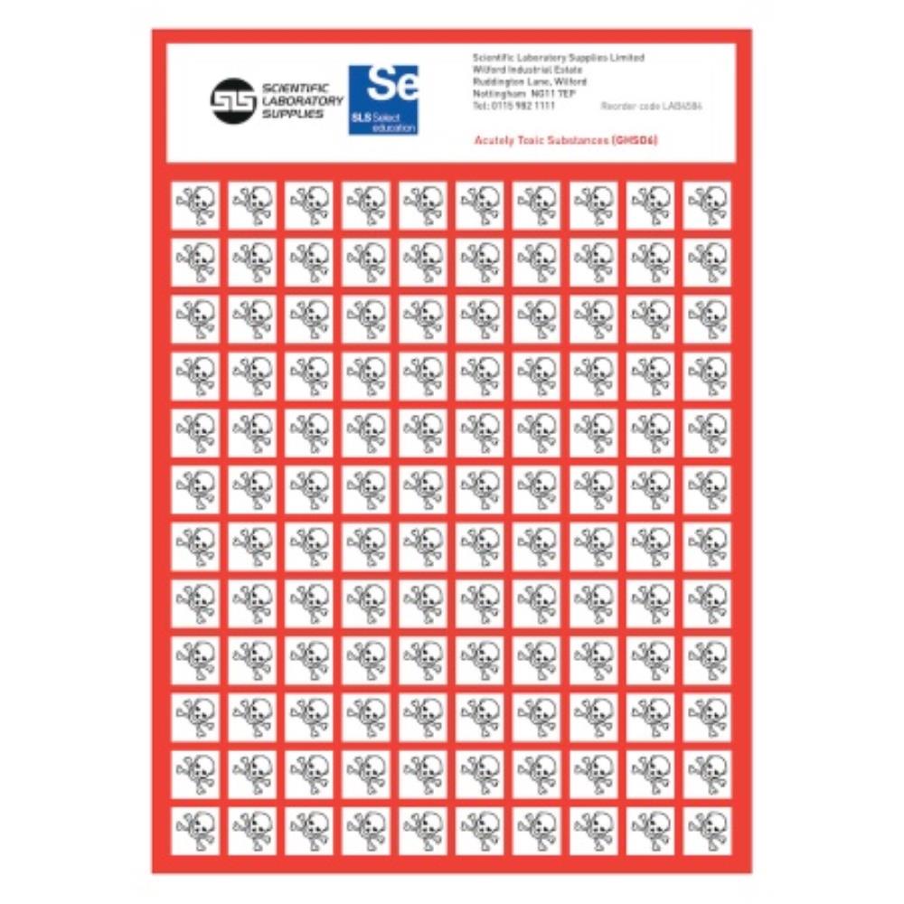 GHS-CLP Pictogram Labels Acute | LAB4584 | SE