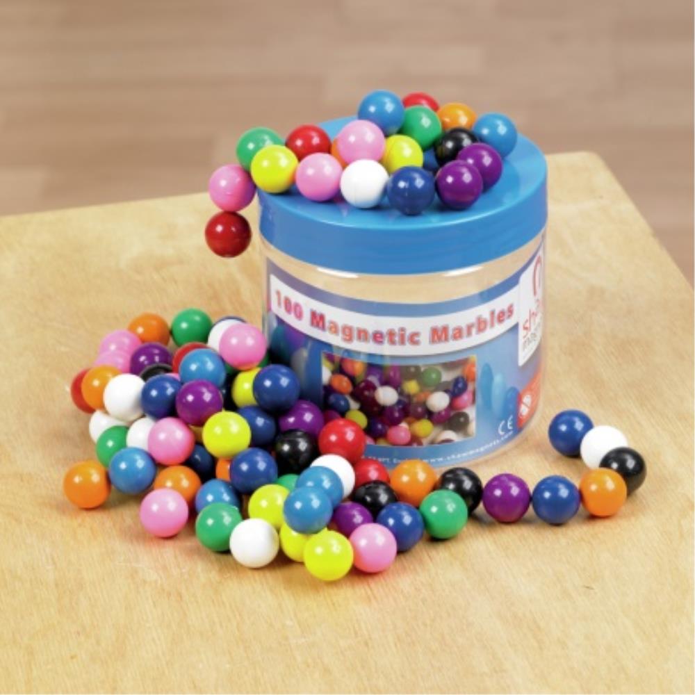 Magnetic Marbles, Tub of 100, | MAG3270 | SELECT EDUCATION | SE