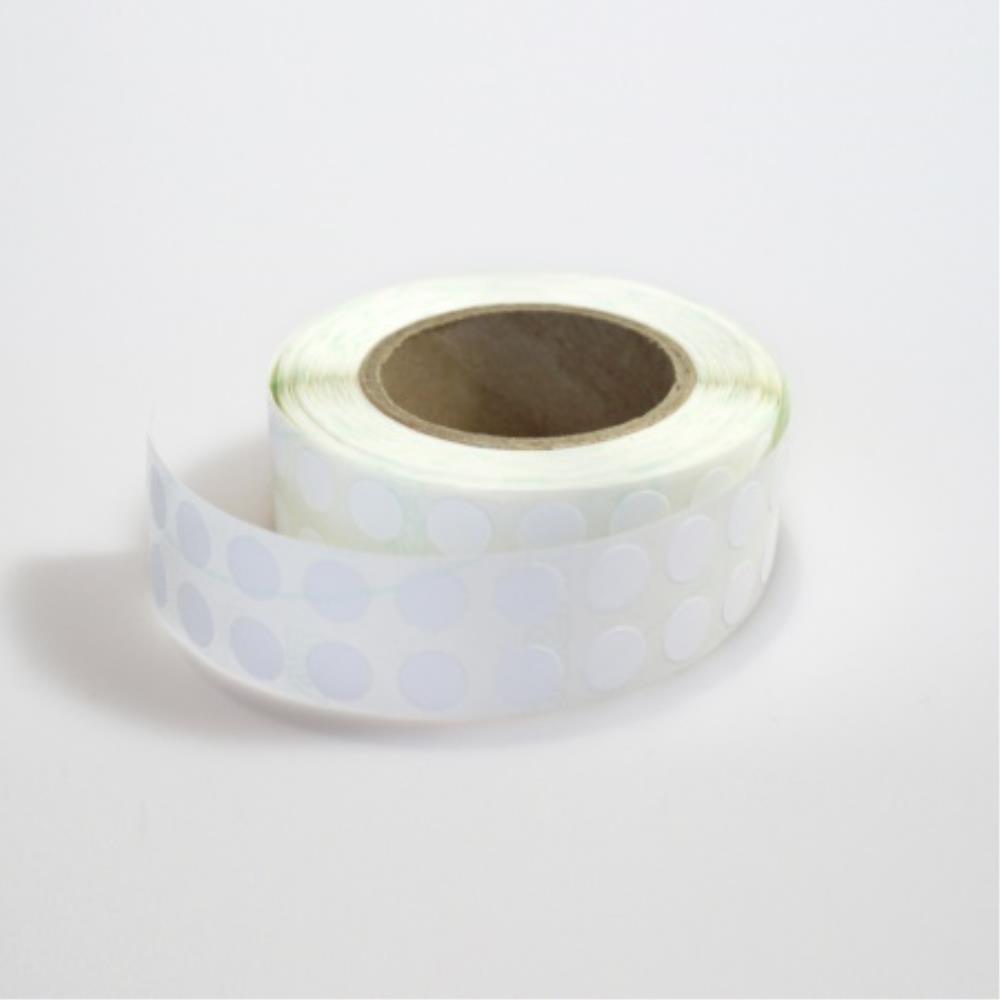 Spot Labels White - 9.5mm Diam | MIC5050 | SE