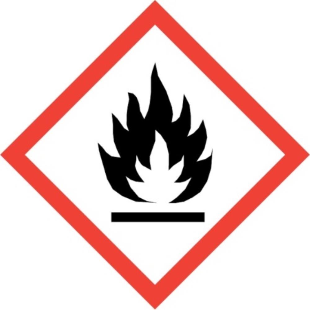 GHS02 (Flammable) Warning Tape | SC250-16 | SE