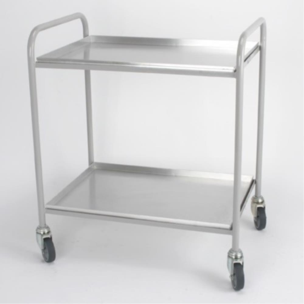 Lab Trolley 2 Tier Aluminium 9 | TRO1000 | SE