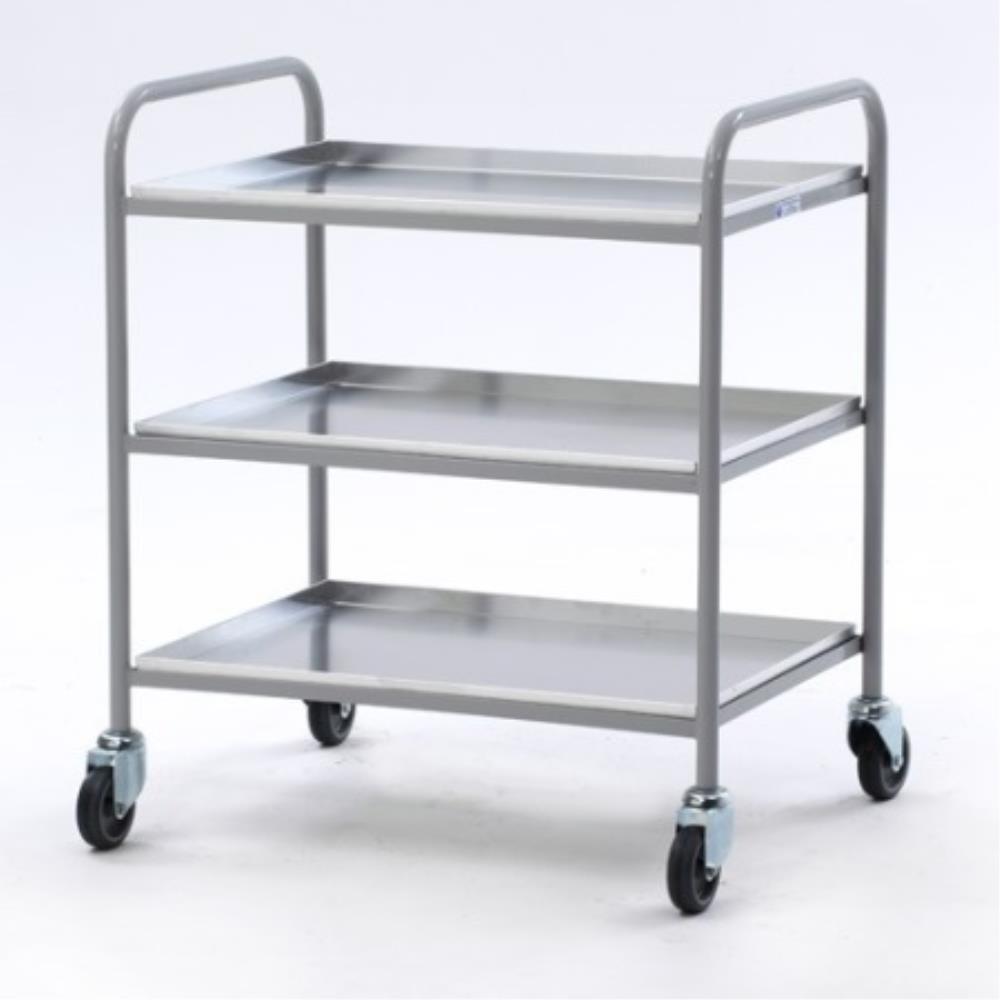 Lab Trolley 3 Tier Aluminium, | TRO1002 | SE