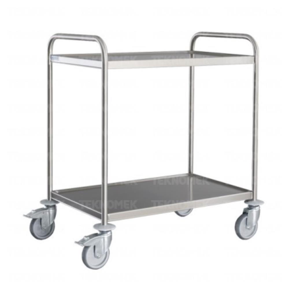 Lab Trolley 2 Tier Stainless S | TRO1004 | SE
