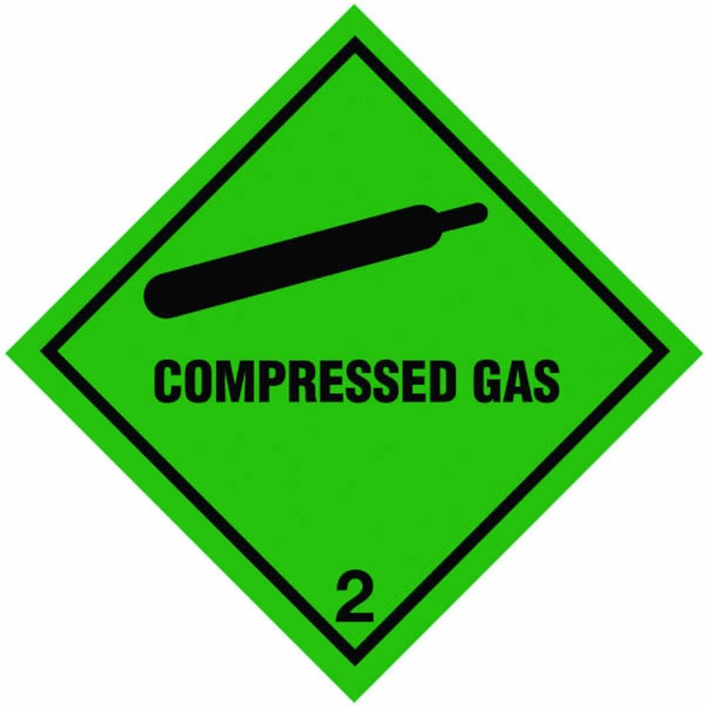 Flammable Gas 2 Hazard Warning | C02AS | SIGNS AND LABELS | SE