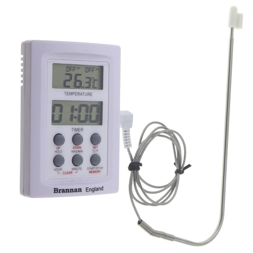 Digital Thermometer with Timer | THE1176 | BRANNAN | SE